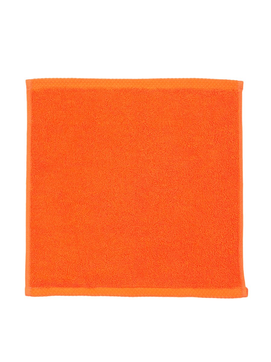 Полотенце La Maison de Domitille Оксфорд (Oxford) Оранжевый (Italian Orange) 34x34 см