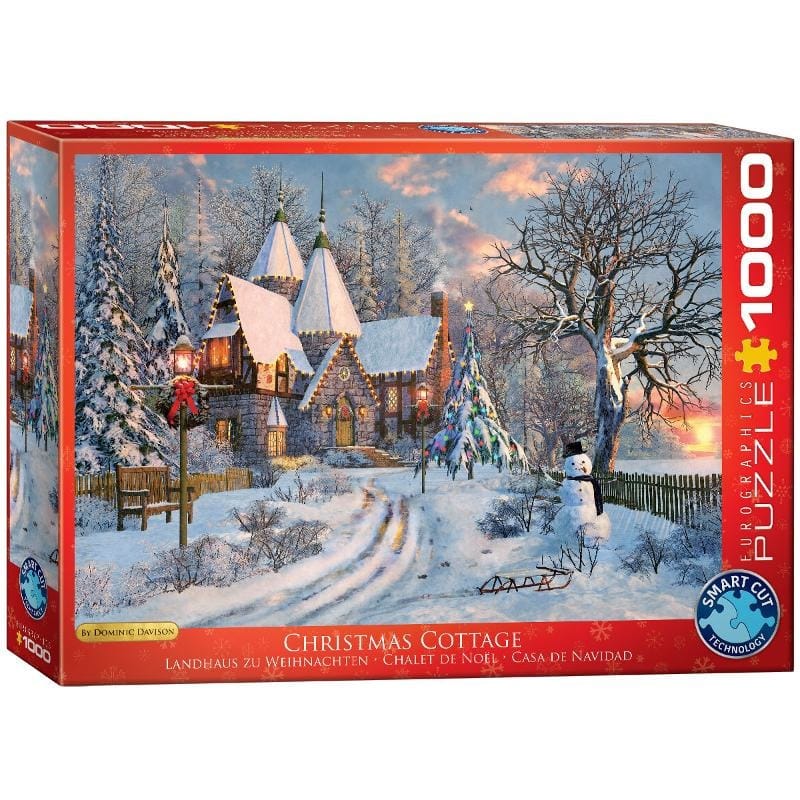 Пазл Eurographics Christmas Cottage, 1000 элементов