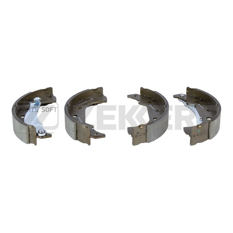 Колодки тормозные Fiat Duna (146_) 87-, Elba (146_) 91- задние барабанные (GS8484) Zekkert ZEKKERT BK4281 | цена за 1 шт