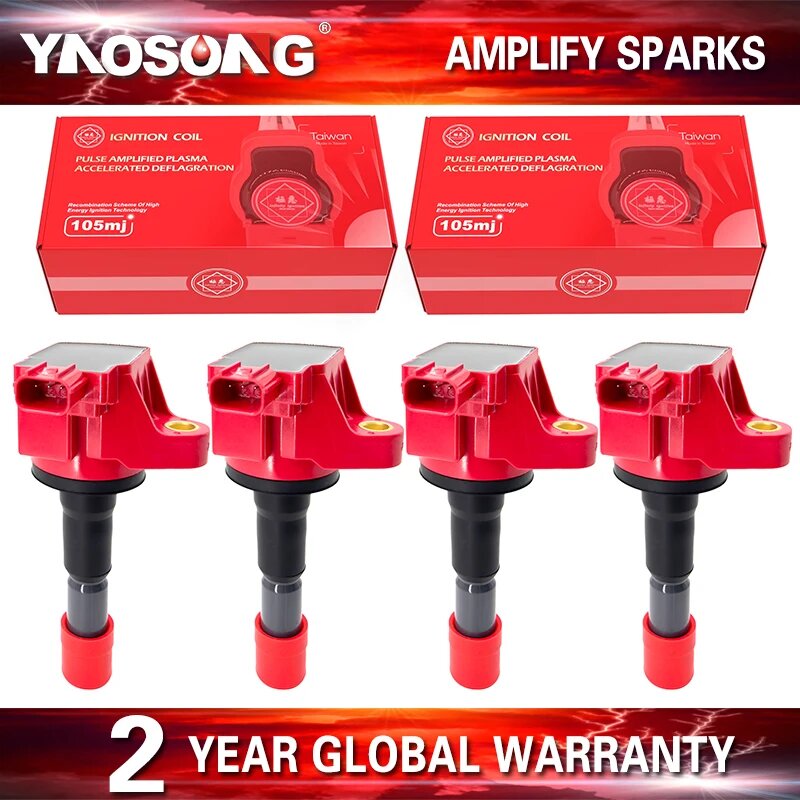 Катушка зажигания для Honda CR-Z 2011-2016, City 2010-2016, Fit 2009-2014 1.5L 30520-RB0-003 30520-RB0-S01 CM11-116 UF626