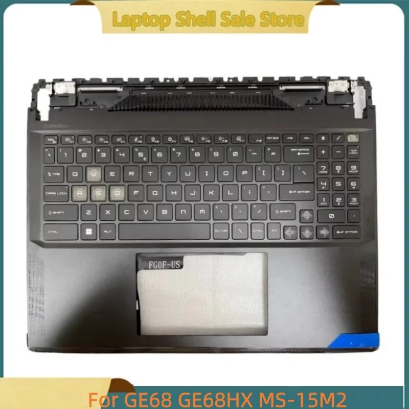Корпус ноутбука GE68 GE68HX MS-15M2 с подсветкой клавиатуры RGB