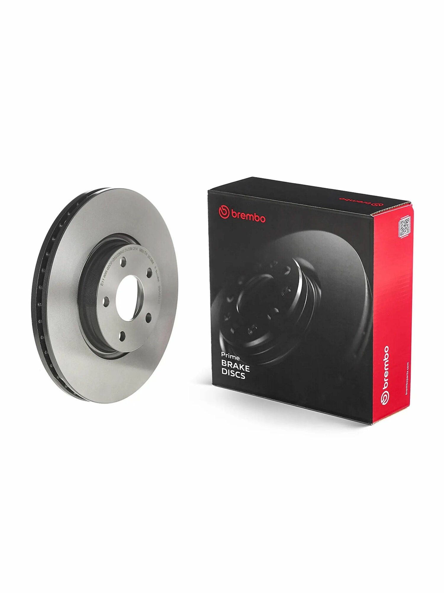 Диск тормозной вентилируемый передний BREMBO (09. A427.21) Prime UV Coated