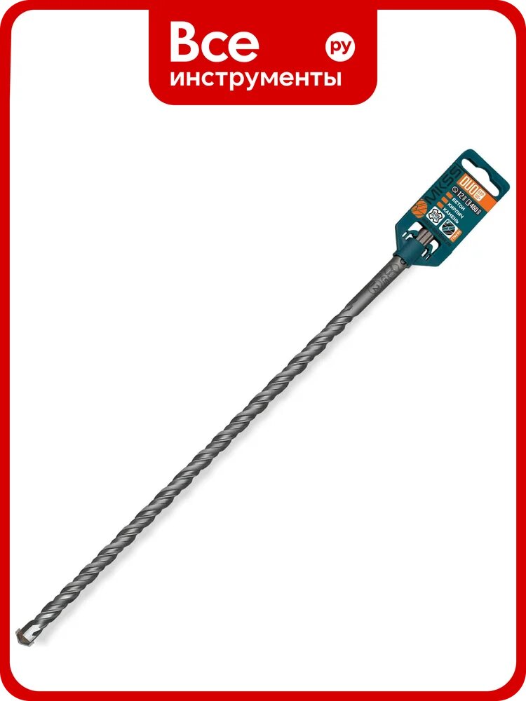 Бур по бетону Duo MKSS Toolbox DS1246 12x460мм (SDS-plus) MKSS DS12460