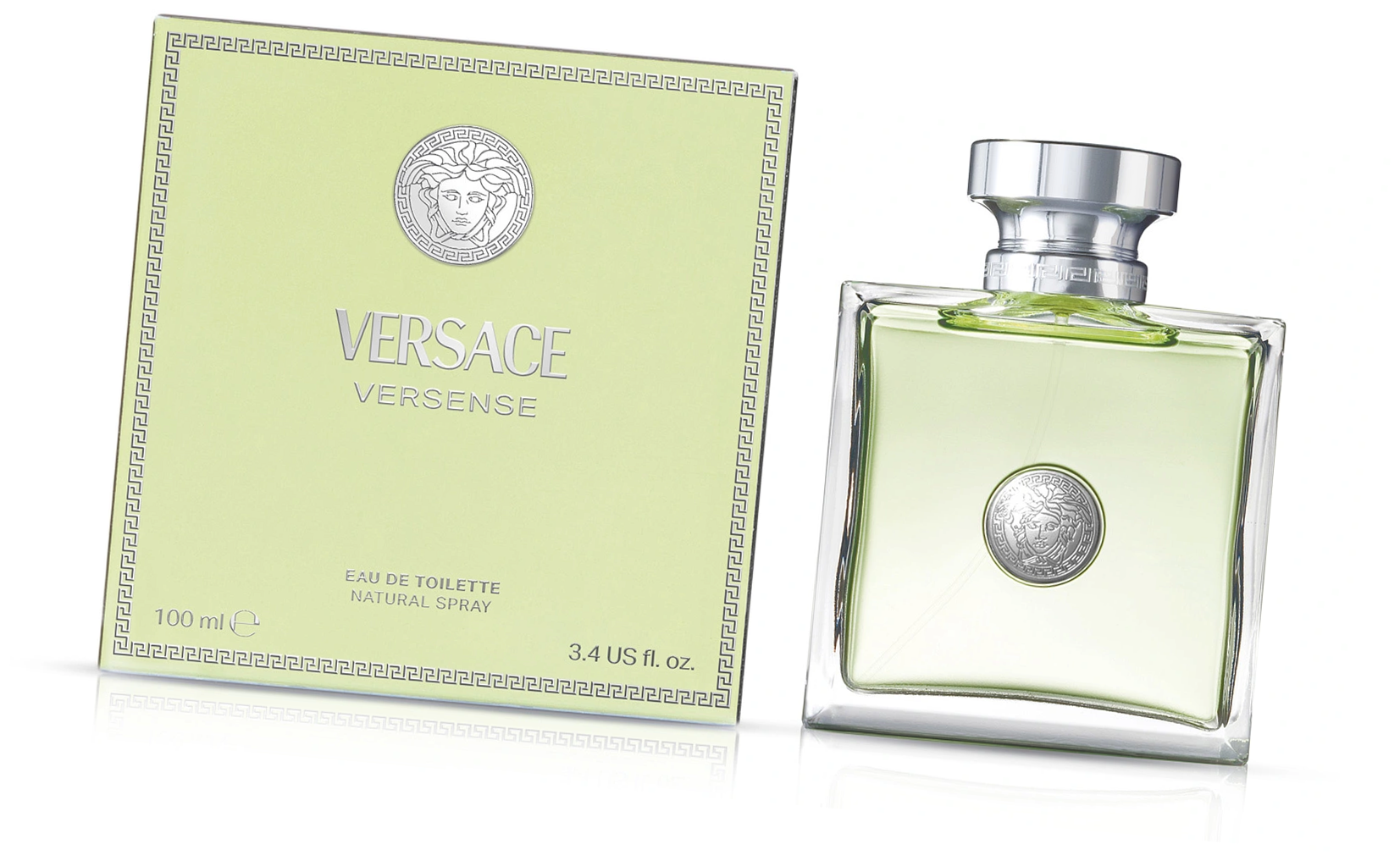 Versace Versense 100 мл туалетная вода для женщин - Версенс духи зеленые