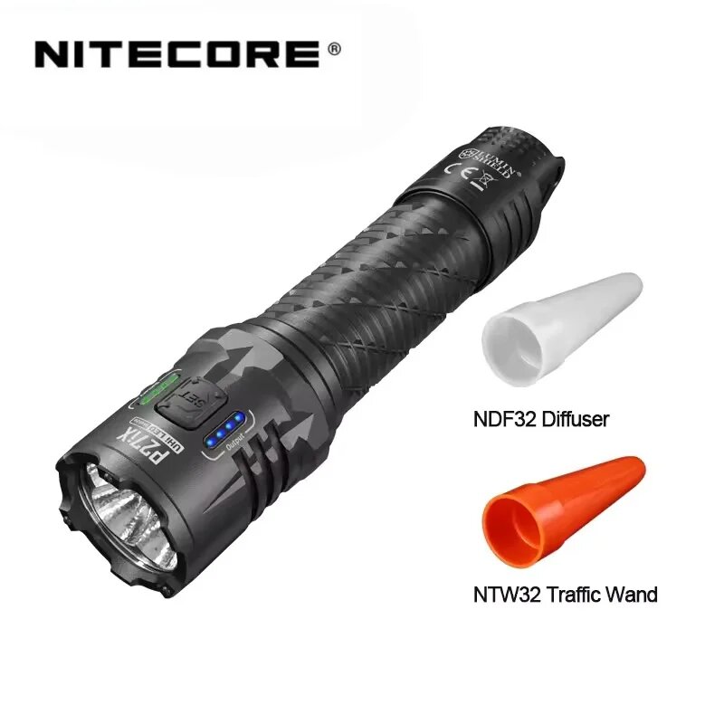 NITECORE P27iX 5000 люмен тактический фонарь with NDF32 NTW32