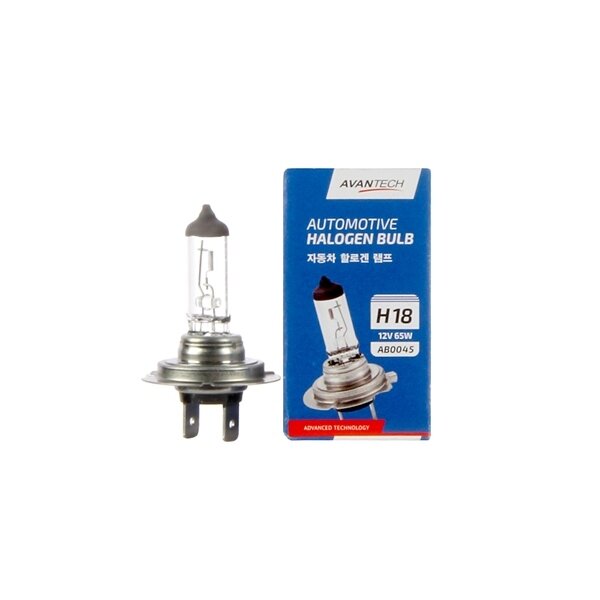 Лампа автомобильная головного света Avantech H18 12V 65W арт. AB0045
