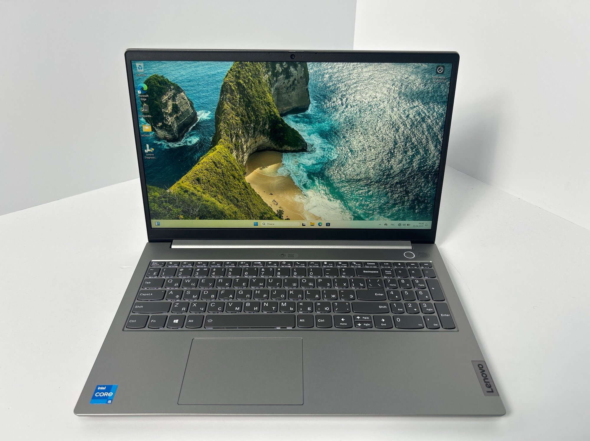 Ноутбук Lenovo ThinkBook 15 Gen 2 (20VE0051RU) 15.6"/Intel Core i5-1135G7/RAM 8 GB/SSD 512 GB/Intel Iris Xe/1920x1080/IPS/Windows 11/Подсветка кл-ры:LED/серый. Состояние: Уценка