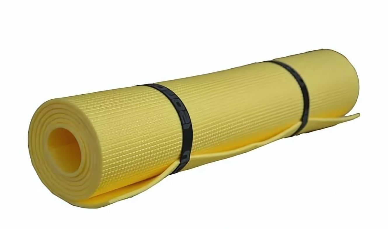 Коврик многофункциональный для йоги, спорта и туризма "FITNESS", изолон, 1400х500х5 мм, разноцветный принт