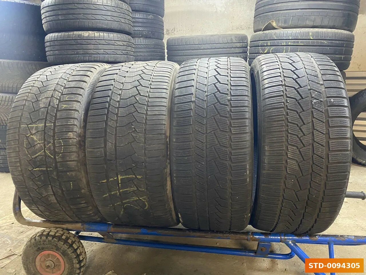 Комплект (2 шт) зимних БУ шин Continental ContiWinterContact TS 860S 265/40 R21 45% износ 7895264977