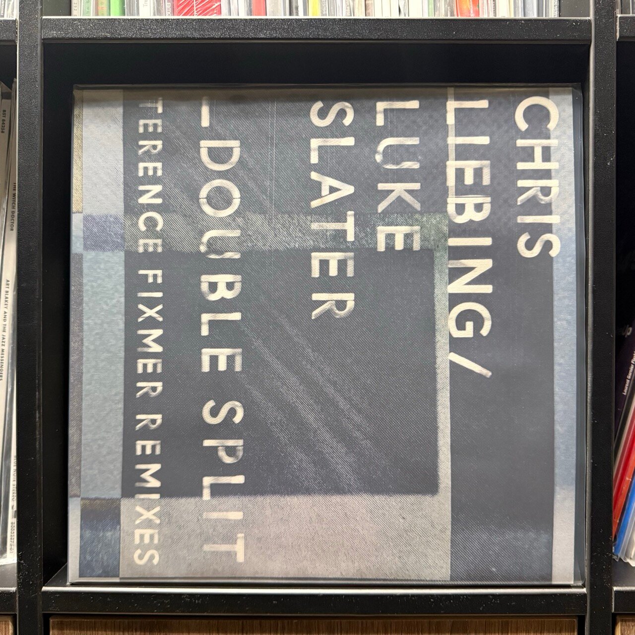Виниловая пластинка Chris LIEBING/LUKE SLATER - Double Split (Terence Fixmer remixes) (mint, factory not sealed, 12") LP Винил