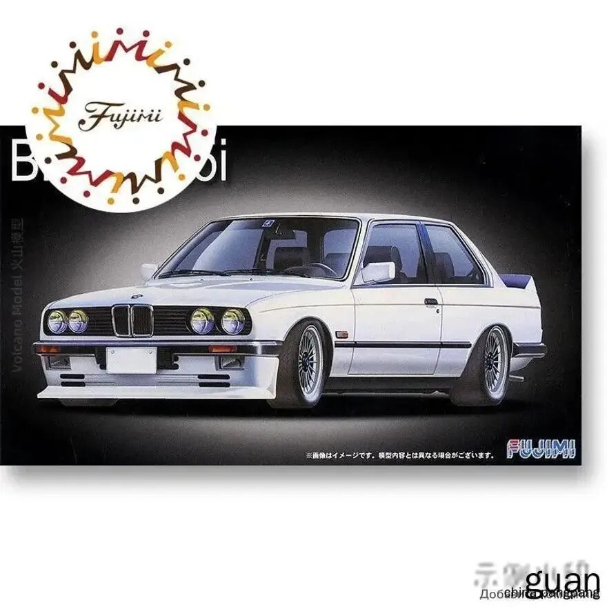 Сборная модель BMW 325i, масштаб 1:24, ABS пластик, для сборки — фото 1
