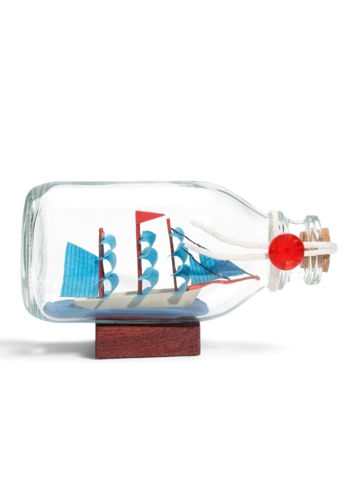 Корабль сувенирный в бутылке «Остров сокровищ» 11.5×5×6.5 см