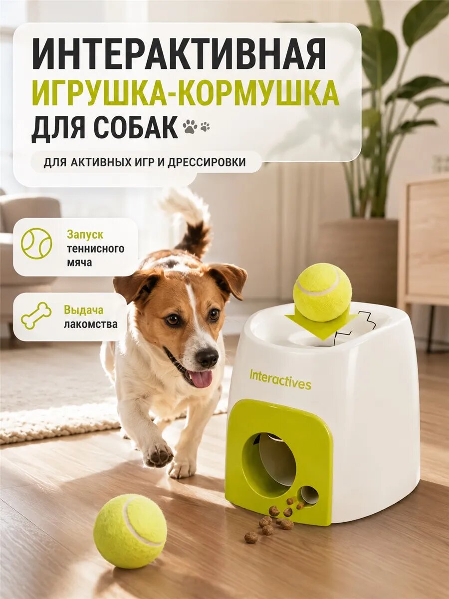 Метатель мячей для собак. Автоматическая катапульта