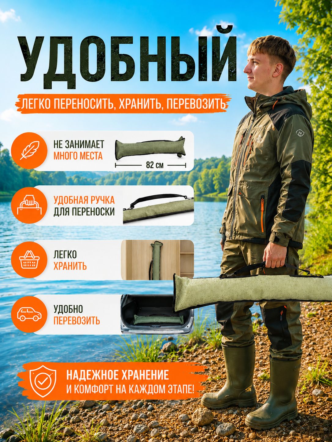 Чехол для подсака — фото 1