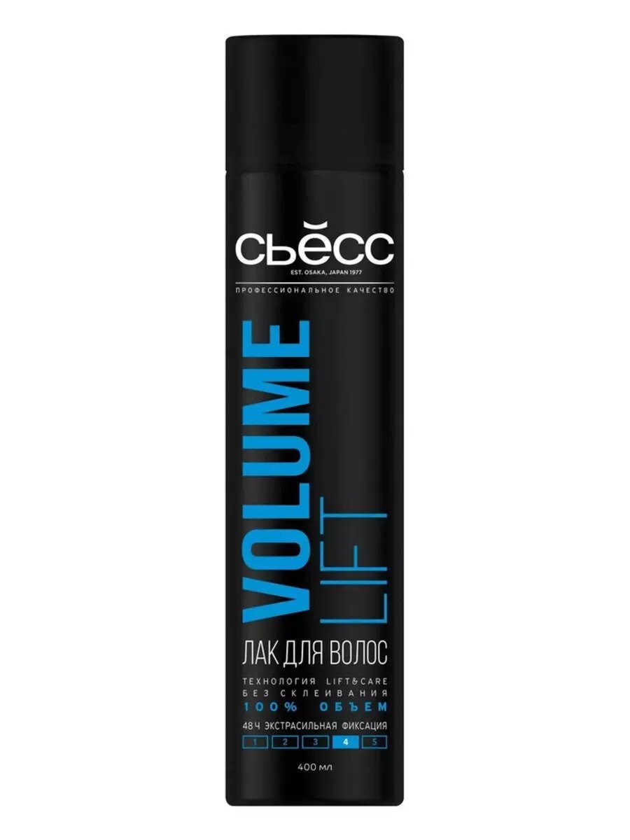 Лак для волос Volume Lift, фиксация 4 400 мл