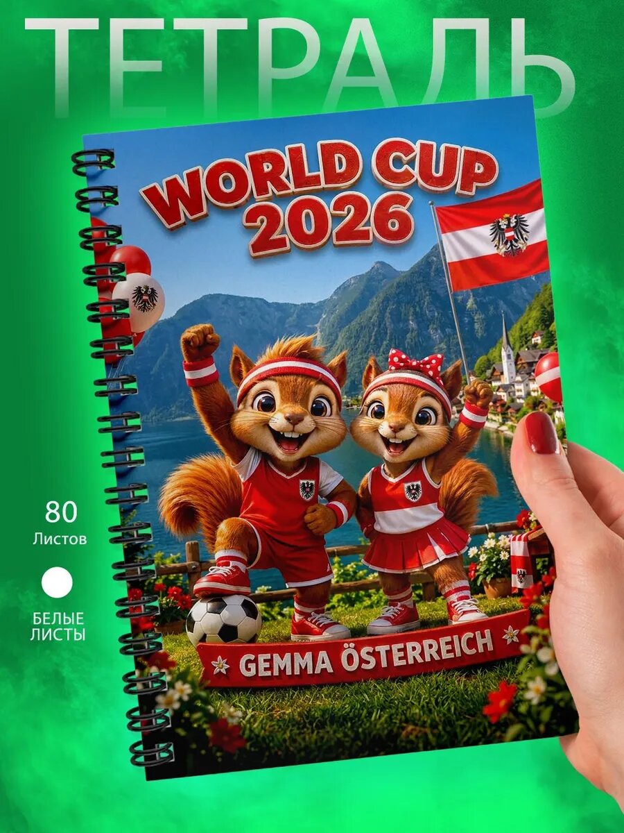 Тетрадь - Чемпионат Мира 2026 - Австрия