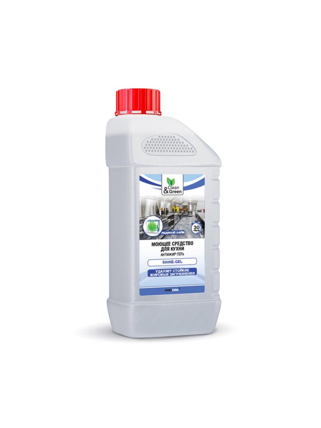 Средство моющее для кухни AVS Clean&Green антижир-гель 1 л