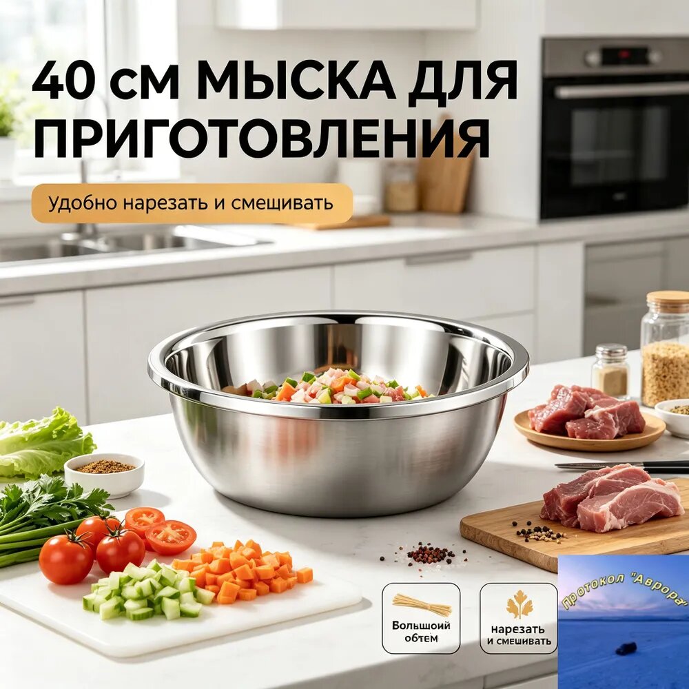 Таз для варки варенья 12 л нержавеющая сталь 1 шт строительное