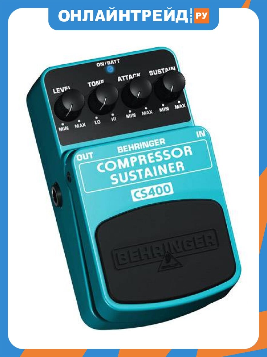 Педаль Behringer CS400 компрессор-сустейнер