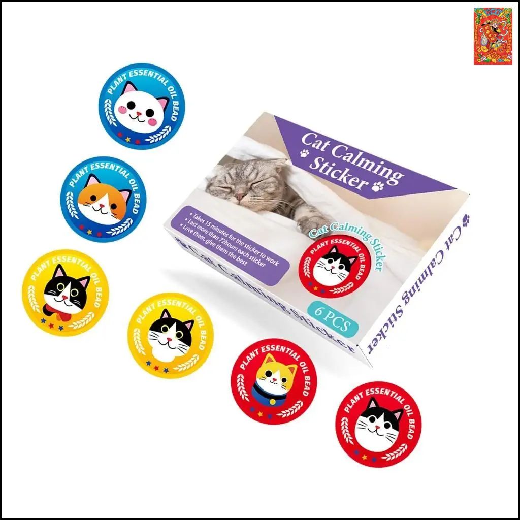 Успокаивающие феромонные наклейки для собак и кошек, - Кошка, кошка