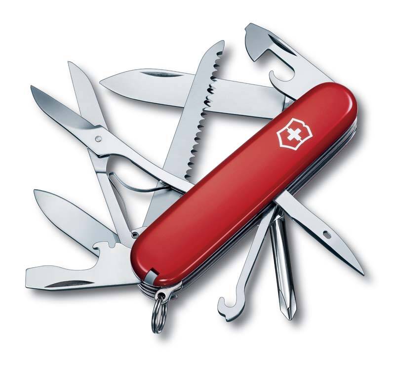 Нож Victorinox Fieldmaster, 91 мм, 15 функций, красный