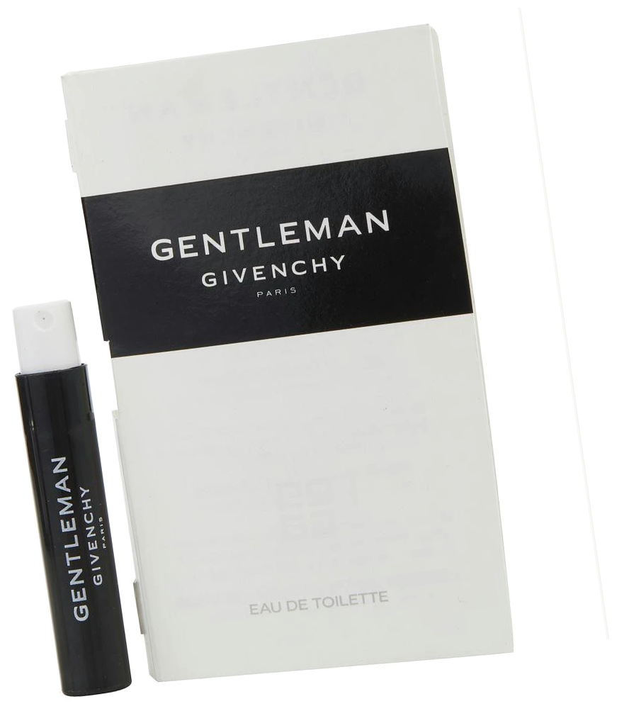 Givenchy Gentleman туалетная вода мужской 1 мл миниатюра - Дживанши Джельтельмен сэмпл аромата