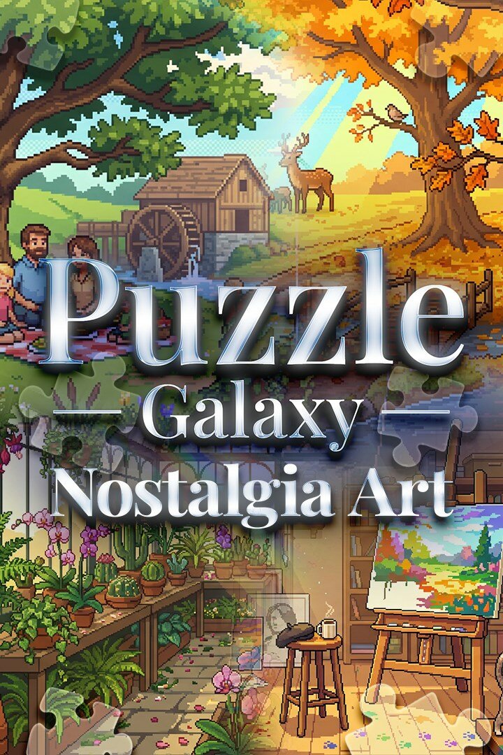 Дополнение Puzzle Galaxy: Nostalgia Art DLC — Xbox Series X|S, Xbox One, PC — Цифровая версия