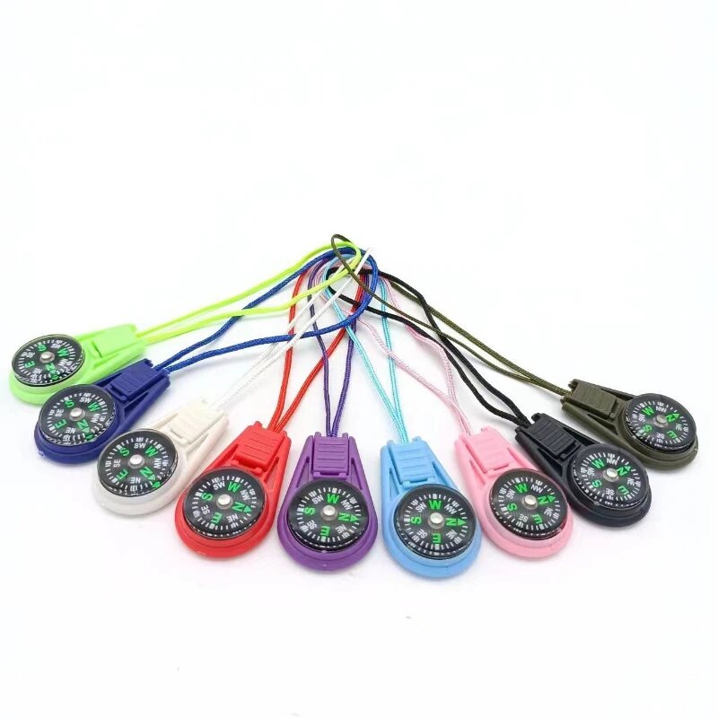 Набор из 10 мини-компасов для выживания 5Pcs RandomColor