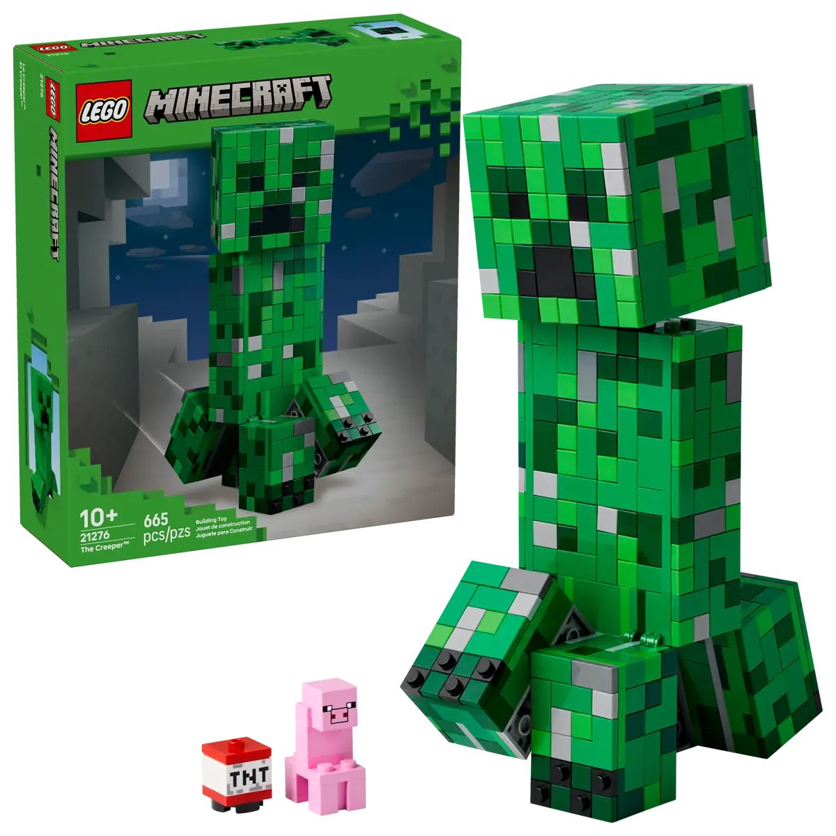 Конструктор LEGO Minecraft Крипер 665 дет. 21276
