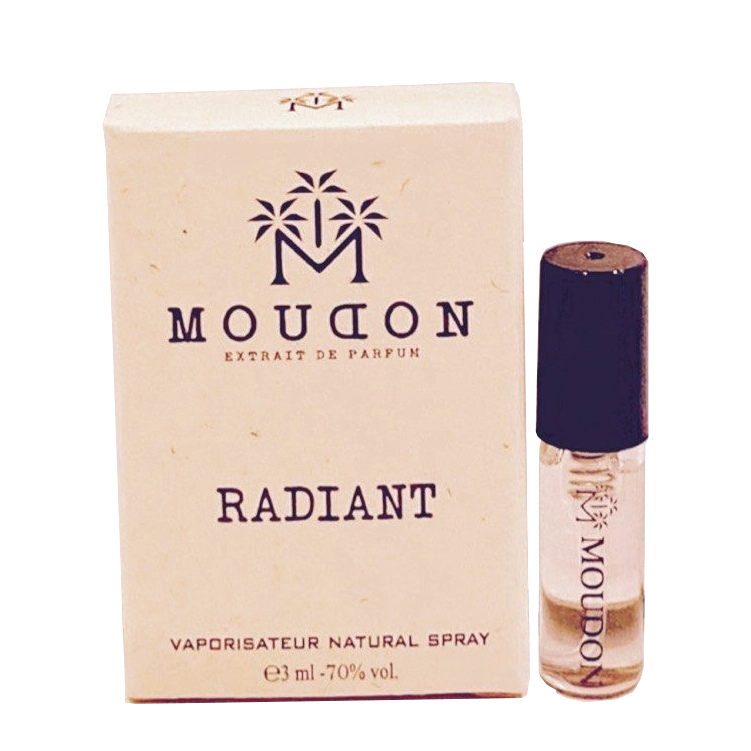 Moudon Radiant аромат для мужчин и женщин 3 мл сэмпл / Мудон Радиант Сияющий