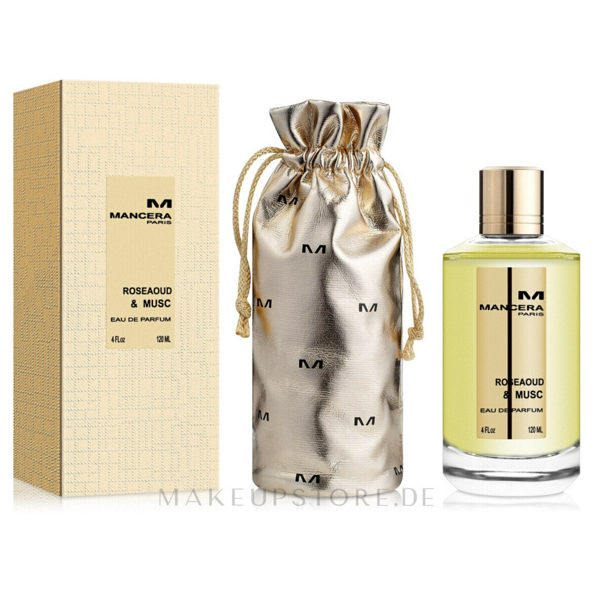 Парфюмерная вода MANCERA Rose Aoud & Musk восточно-цветочный аромат унисекс, 120 мл