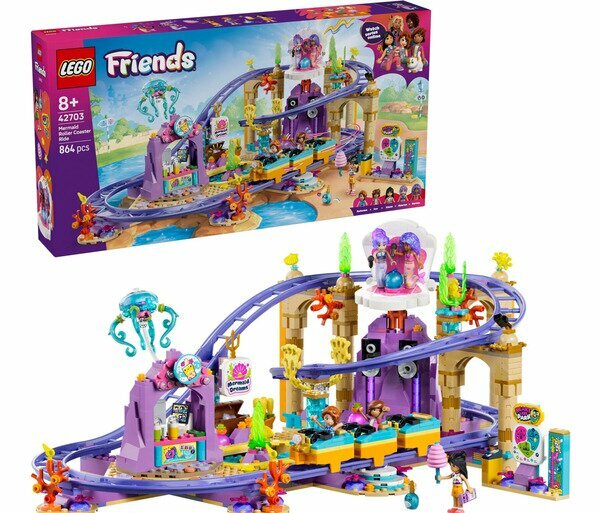 Конструктор LEGO Friends 42703 Американские горки «Русалка» (Lego 42703)