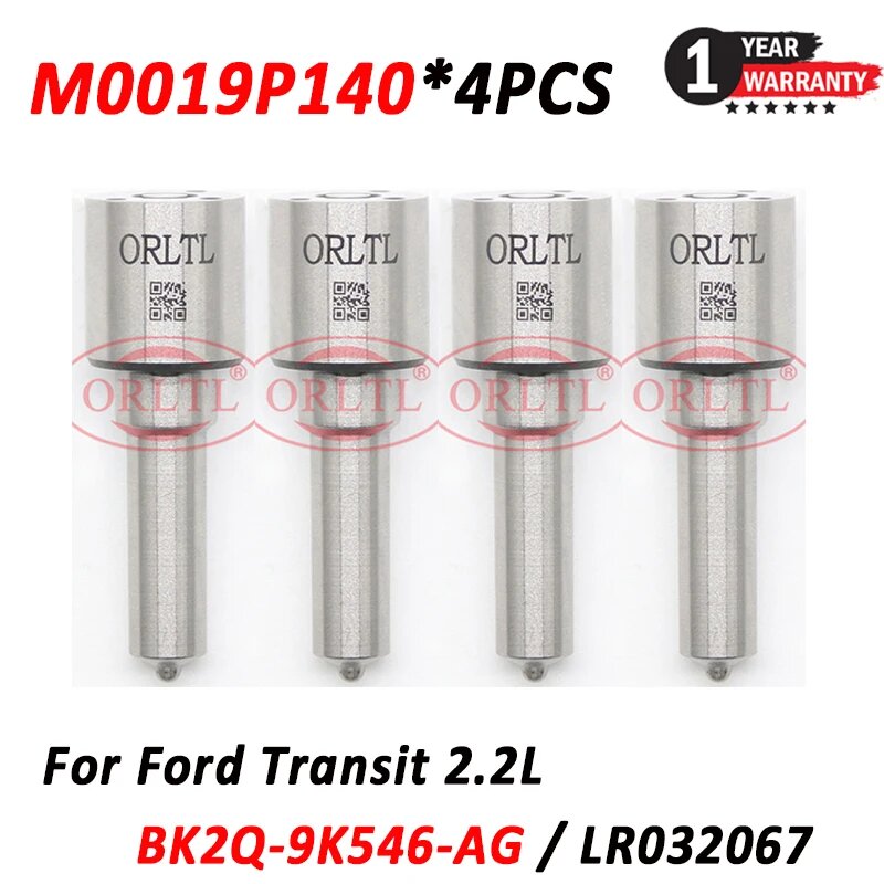 4 шт. форсунка VDO M0019P140 для Ford Transit A2C59517051 BK2Q-9K546-AG BK2Q9K546AG CK4Q-9K546-AA
