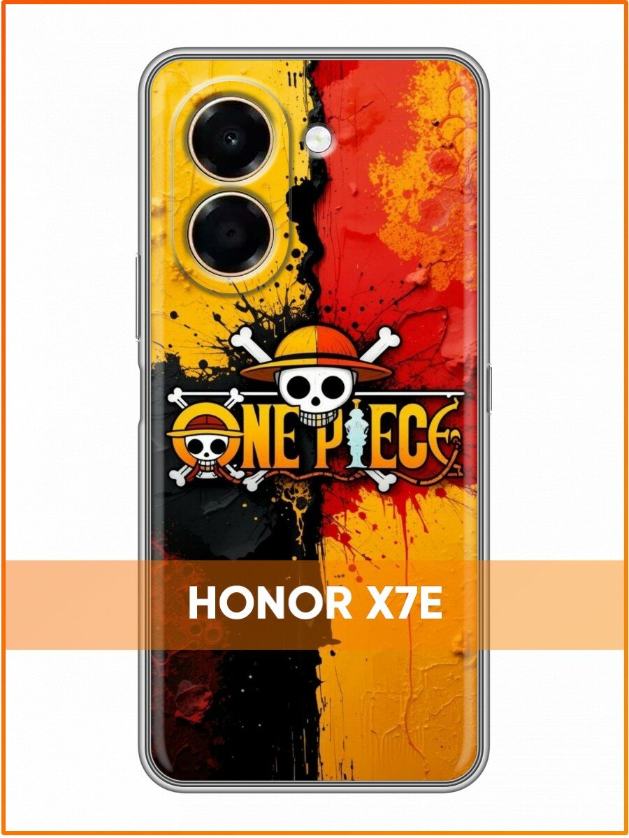 Чехол для Honor X7e с принтом Аниме One Piece (Хонор Х7е)