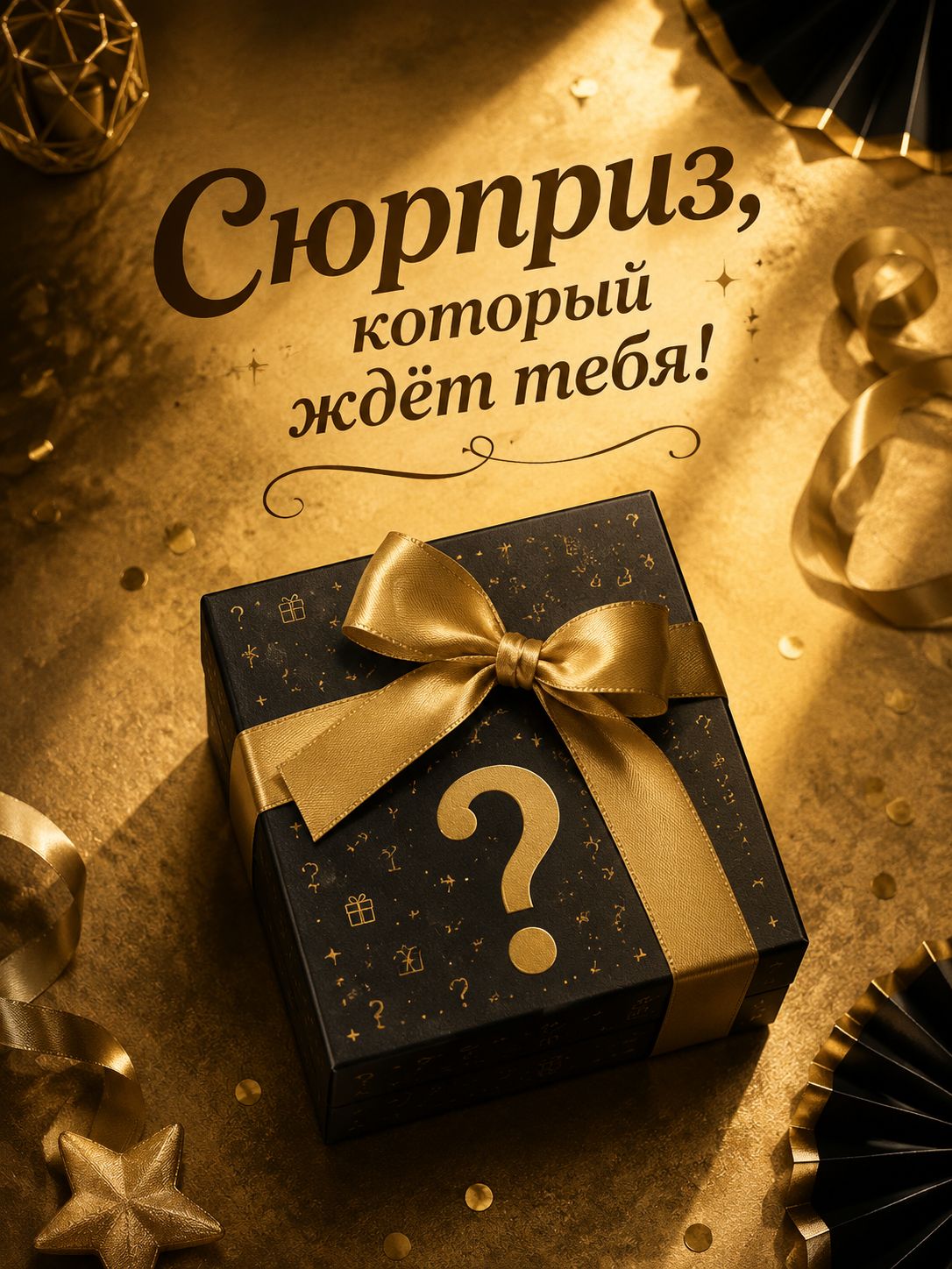 Сюрприз-бокс белый Сюрприз-бокс