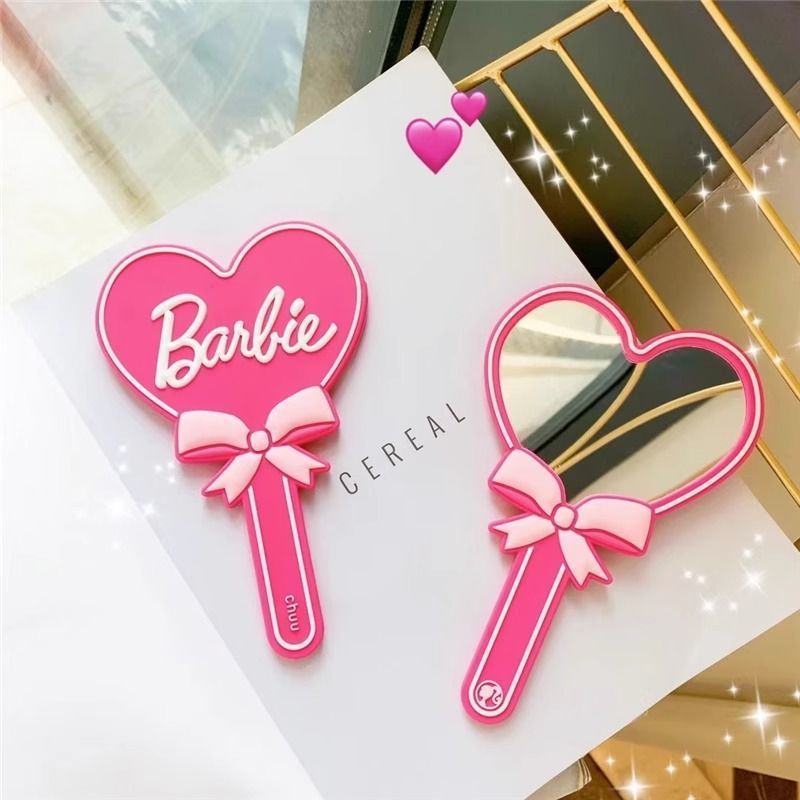 Barbie Зеркало косметическое, 7 см х 10.5 см, 1 шт