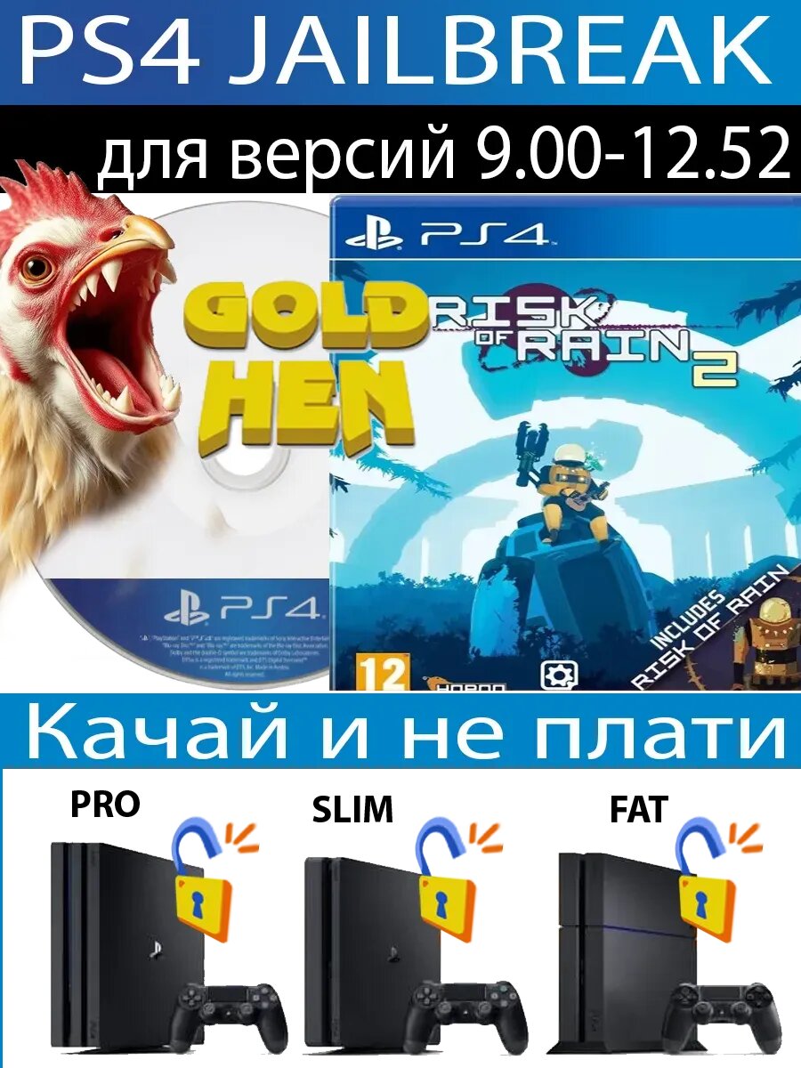 Risk of Rain 2 диск PS4 JB