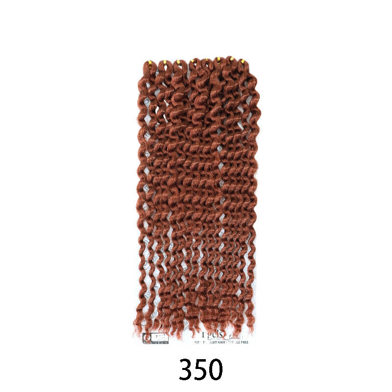 Синтетический парик для плетения 8X Italian Curls, длинные кудри, цвет 350 Темно-пепельный блонд