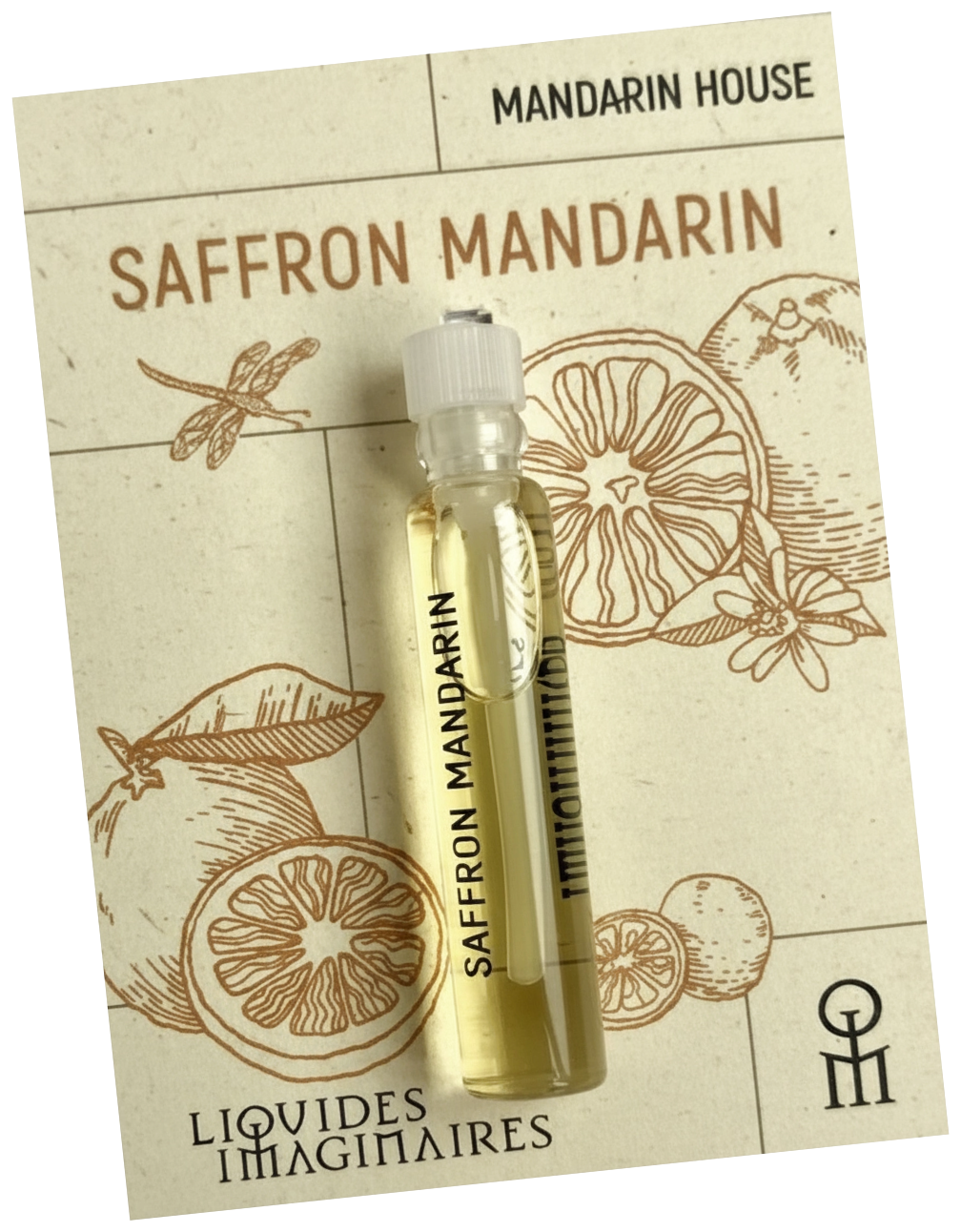 Парфюм Les Liquides Imaginaires Saffron Mandarin 2 мл миниатюра для мужчин и женщин