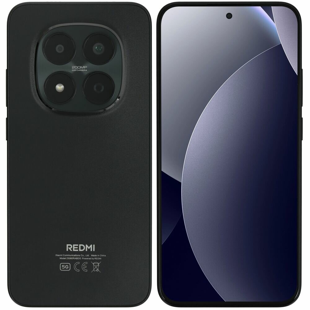 Смартфон Xiaomi Redmi Note 15 Pro 5G 8/256GB RU черный