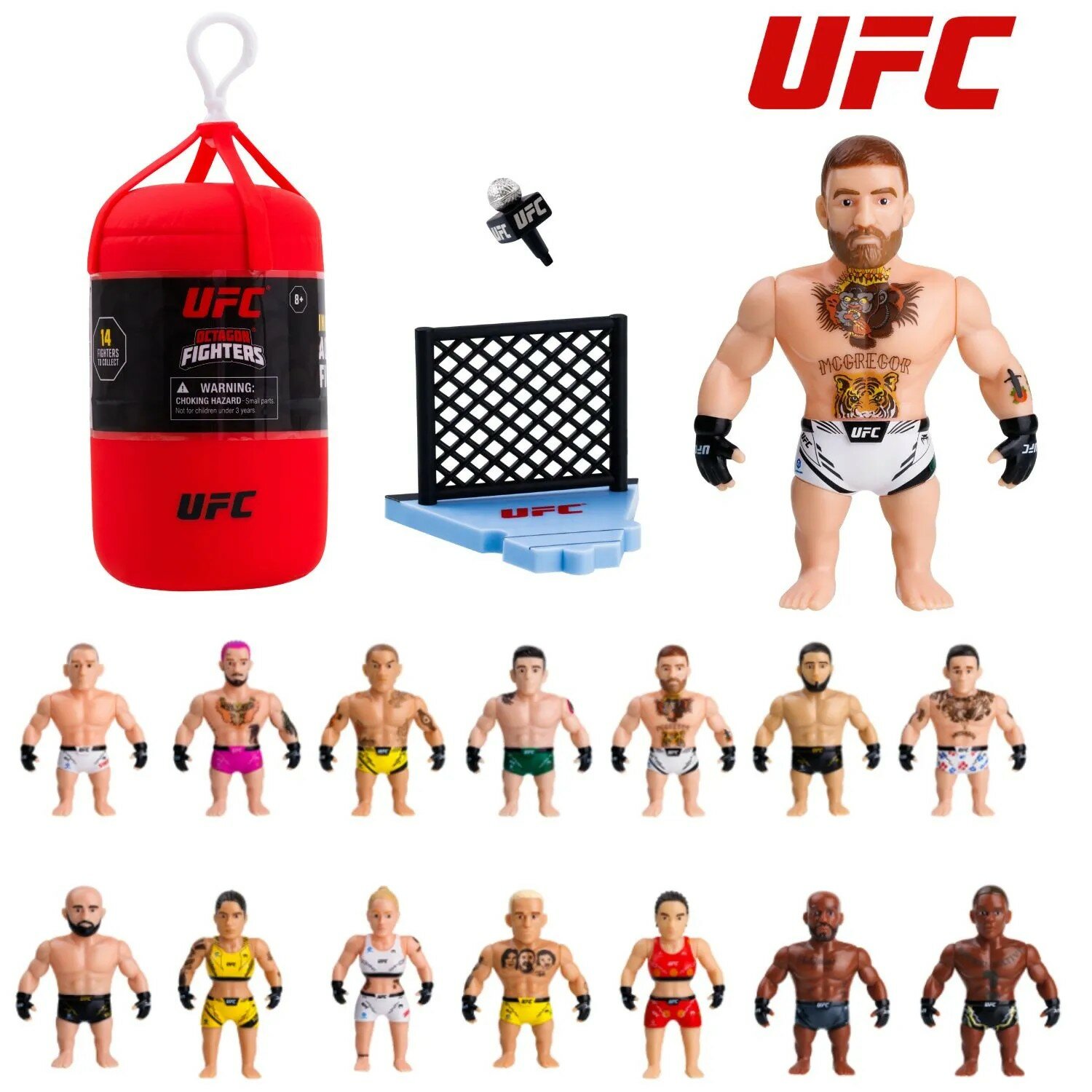 Фигурка UFC коллекционная в закрытой капсуле-сюрприз UFC9000