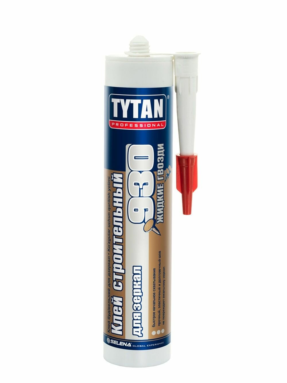 Клей монтажный для зеркал Tytan Professional 930 бежевый 380 г