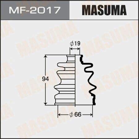 MF-2017 Пыльник шруса MAZDA/SUZUKI