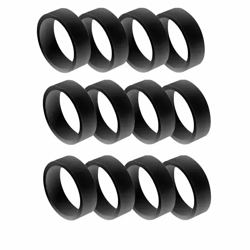 Резиновые защитные кольца для джойстиков Черный, 12pcs black