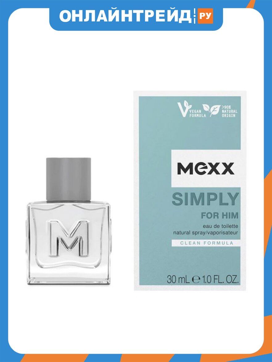 Мужская туалетная вода Mexx Simply 30 мл