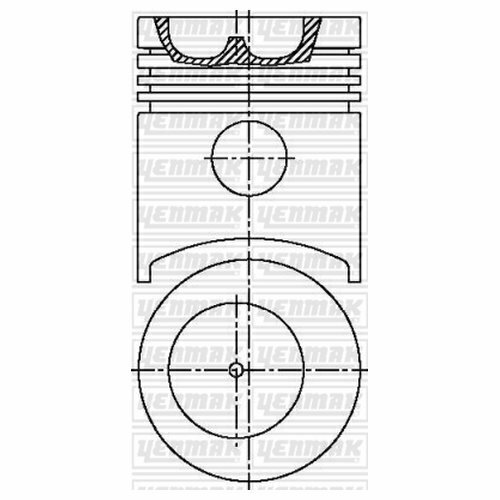 Поршень Yenmak 3103670000