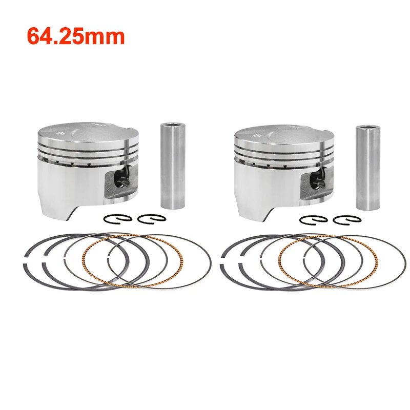 Поршни комплект 64.25mm, 2 шт. для Honda Steed Shadow Bros
