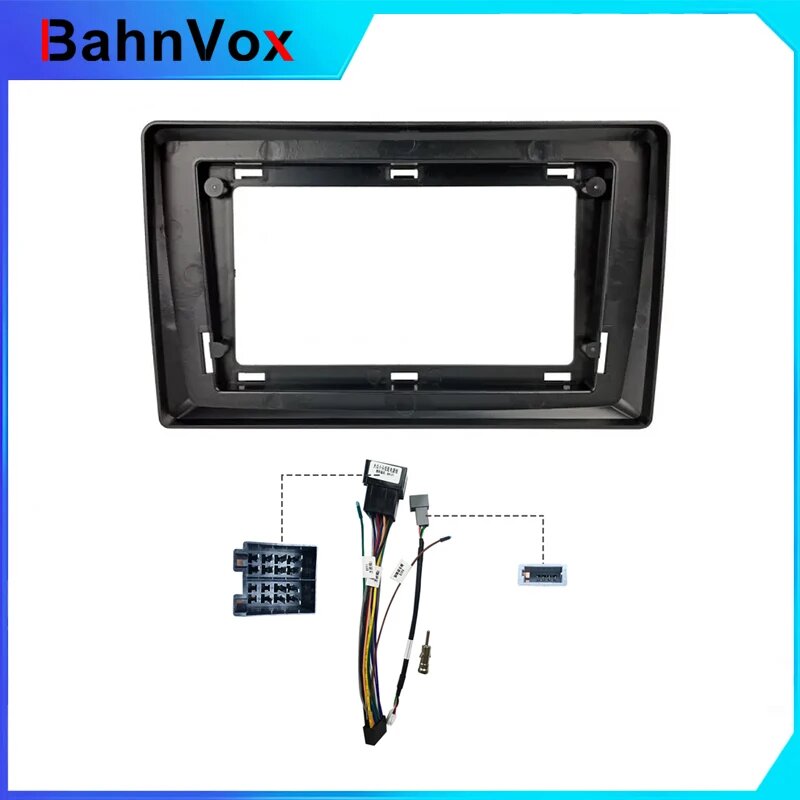 10-дюймовая рамка для автомобильной магнитолы Android для Suzuki Ignis 2004-2007, 2DIN, Frame wire