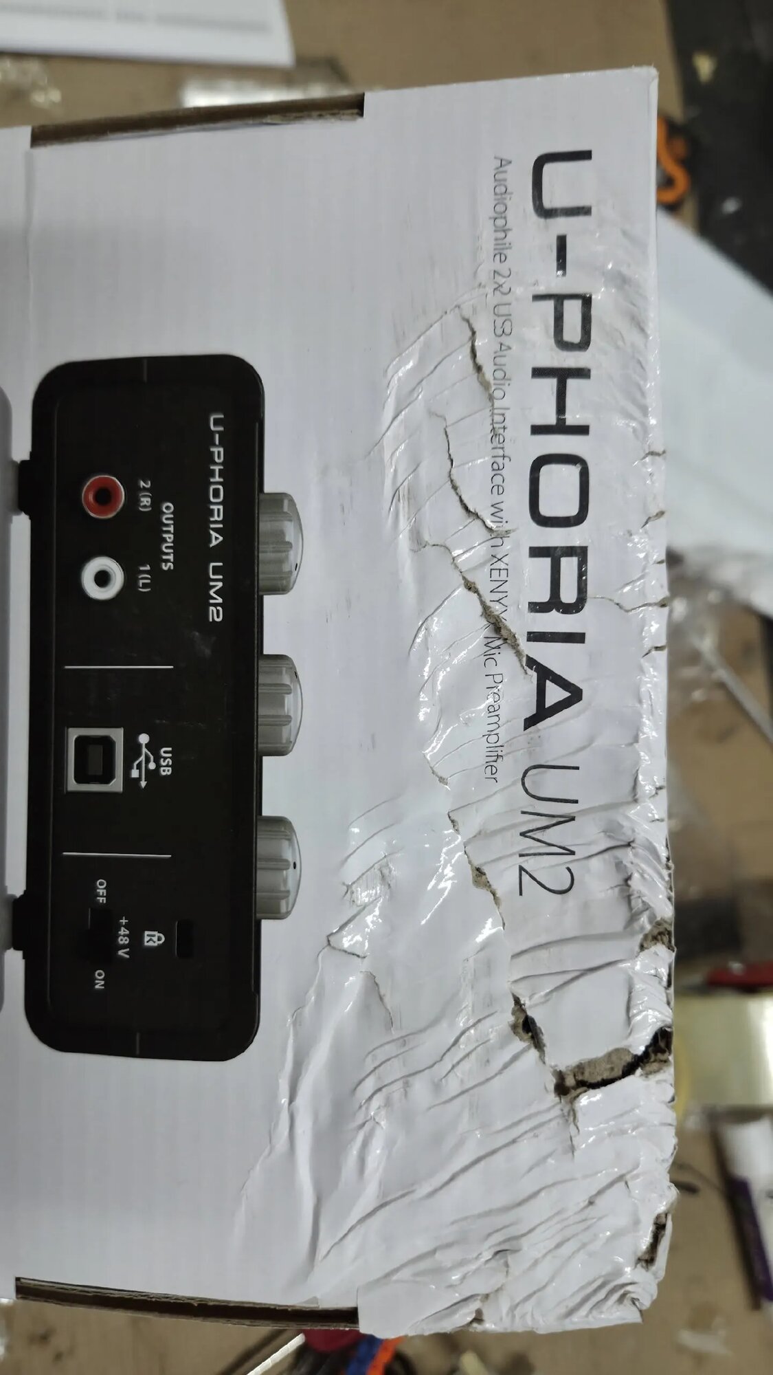Аудиоинтерфейс Behringer UM2 — фото 1