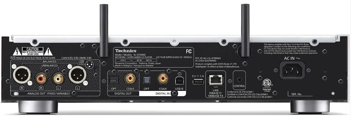 CD/SACD проигрыватель Technics SL-G700M2EES Silver — фото 1